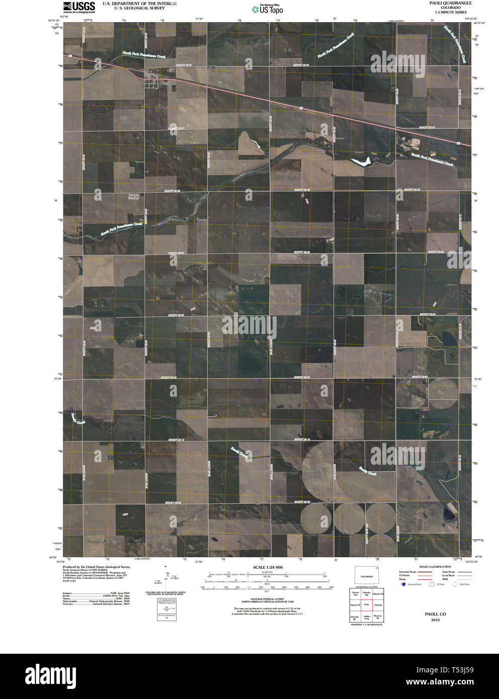 Map of paoli hi-res stock photography and images - Alamy