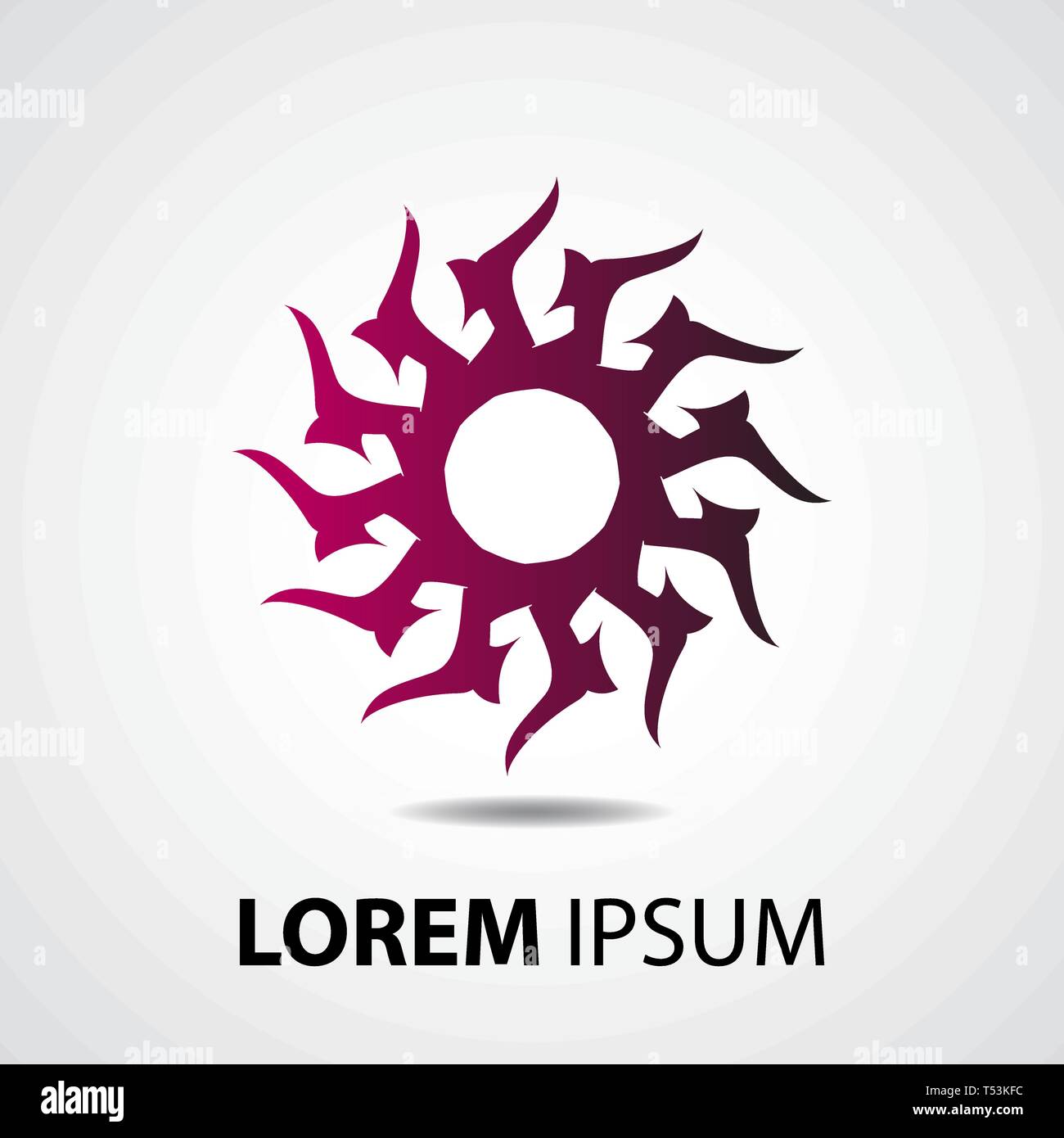 Abstract symbol vector. Abstract logo or icon template Stock Vector ...
