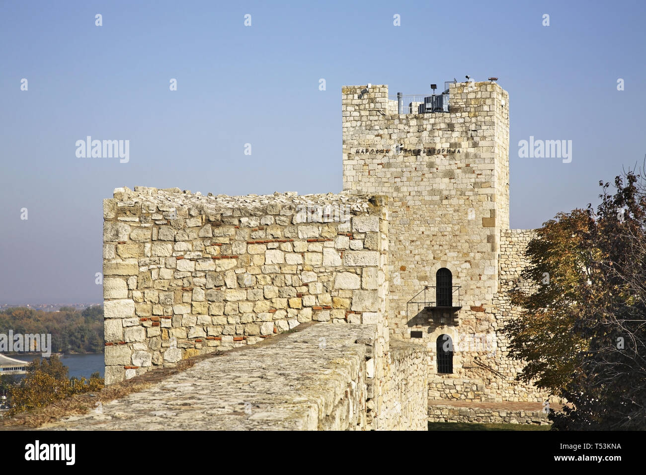 Kalemegdan fortress in Belgrade. Serbia Stock Photo - Alamy