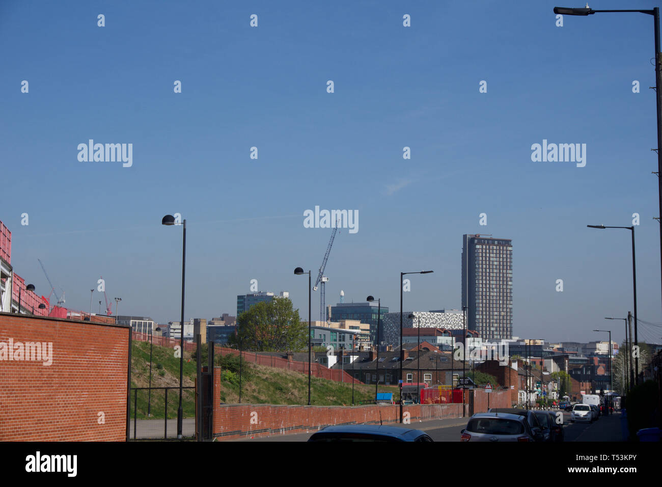 Sheffield cityscape hi-res stock photography and images - Alamy