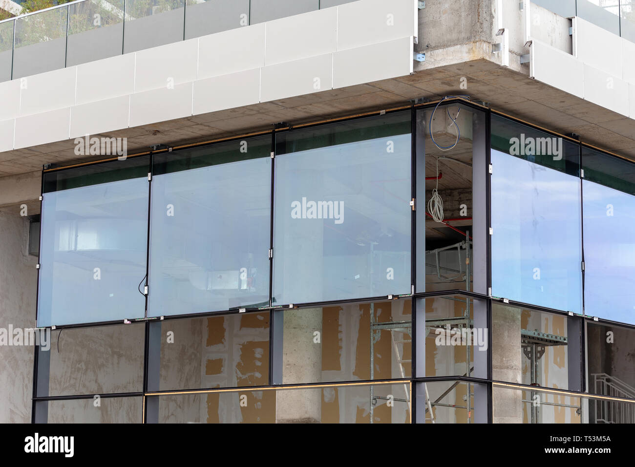 Installing windows builder hi-res stock photography and images - Alamy