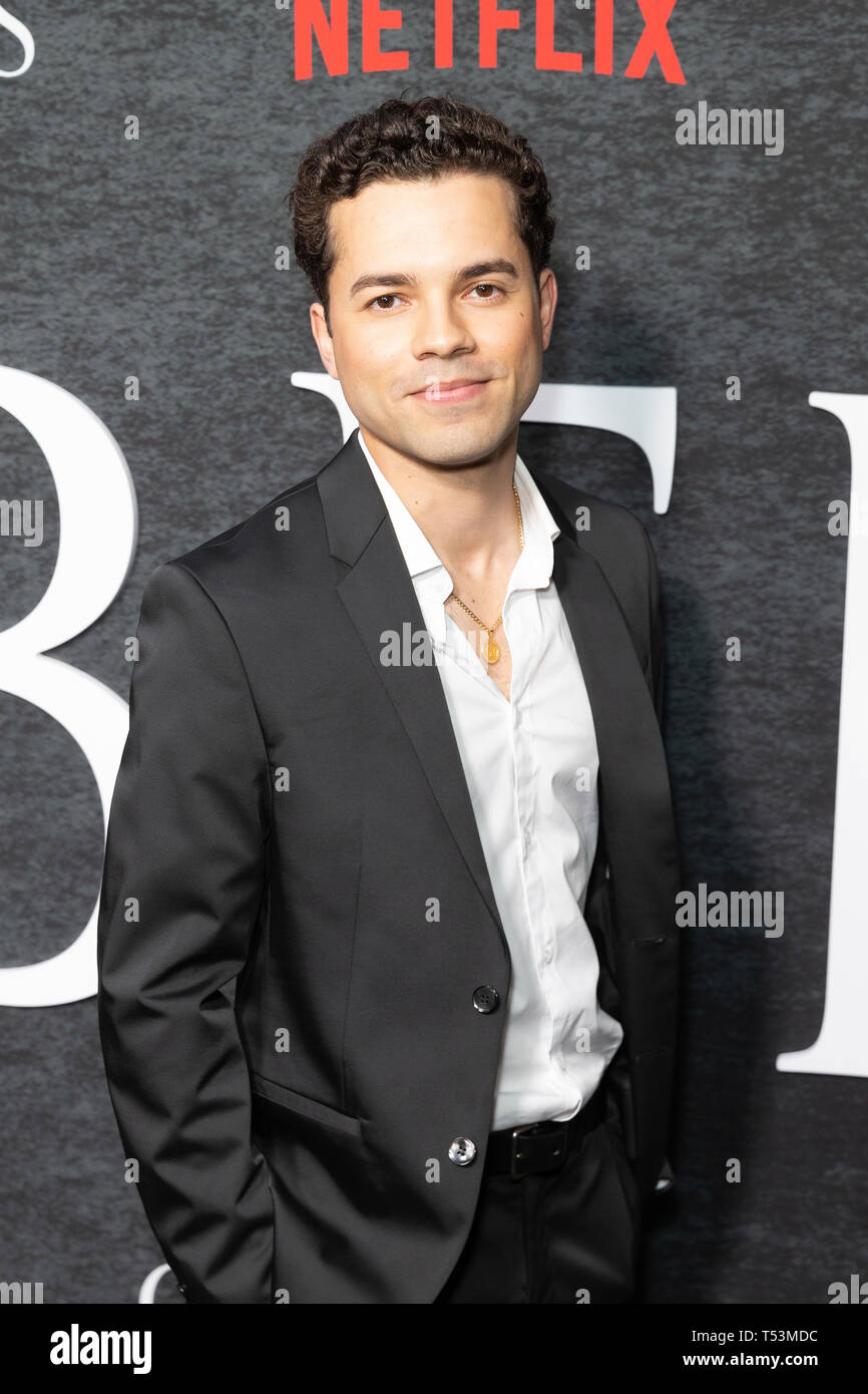NEW YORK, NY - APRIL 15: Johnny Rios attends Netflix's 'Chambers ...