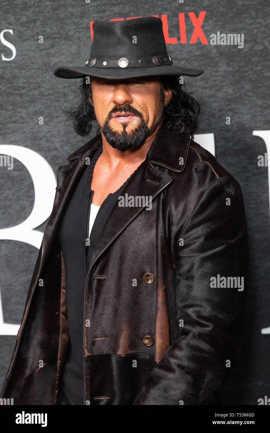 NEW YORK, NY - APRIL 15: Marcus LaVoi attends Netflix's 'Chambers ...