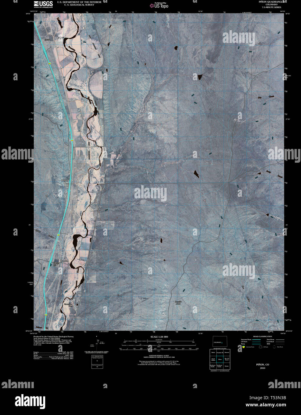 Pinon Map High Resolution Stock Photography and Images - Alamy