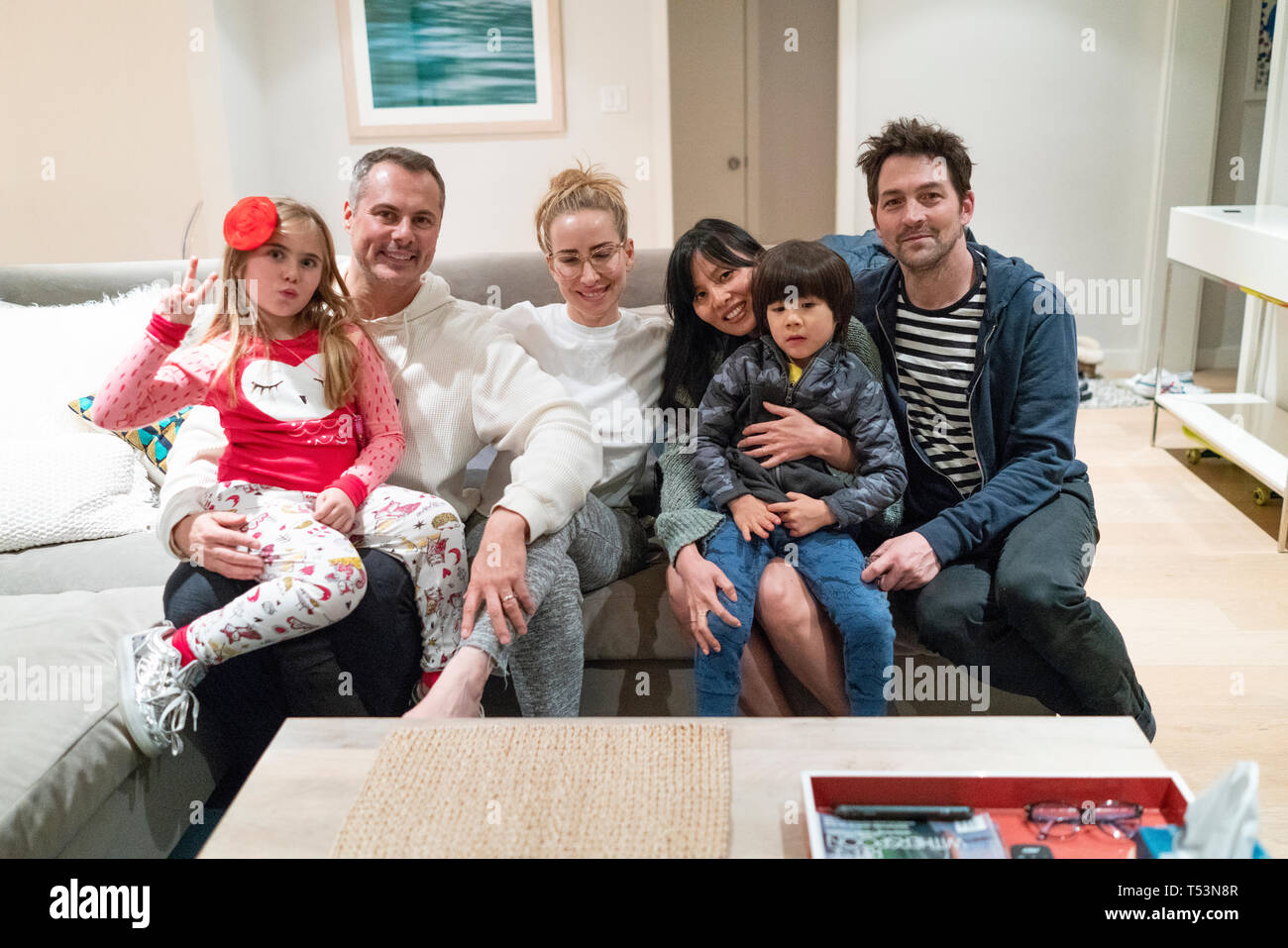 friends in CA Stock Photo - Alamy