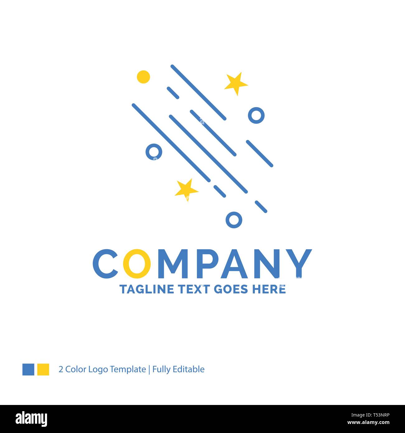 Shooting star space stars blue magic hi-res stock photography and ...