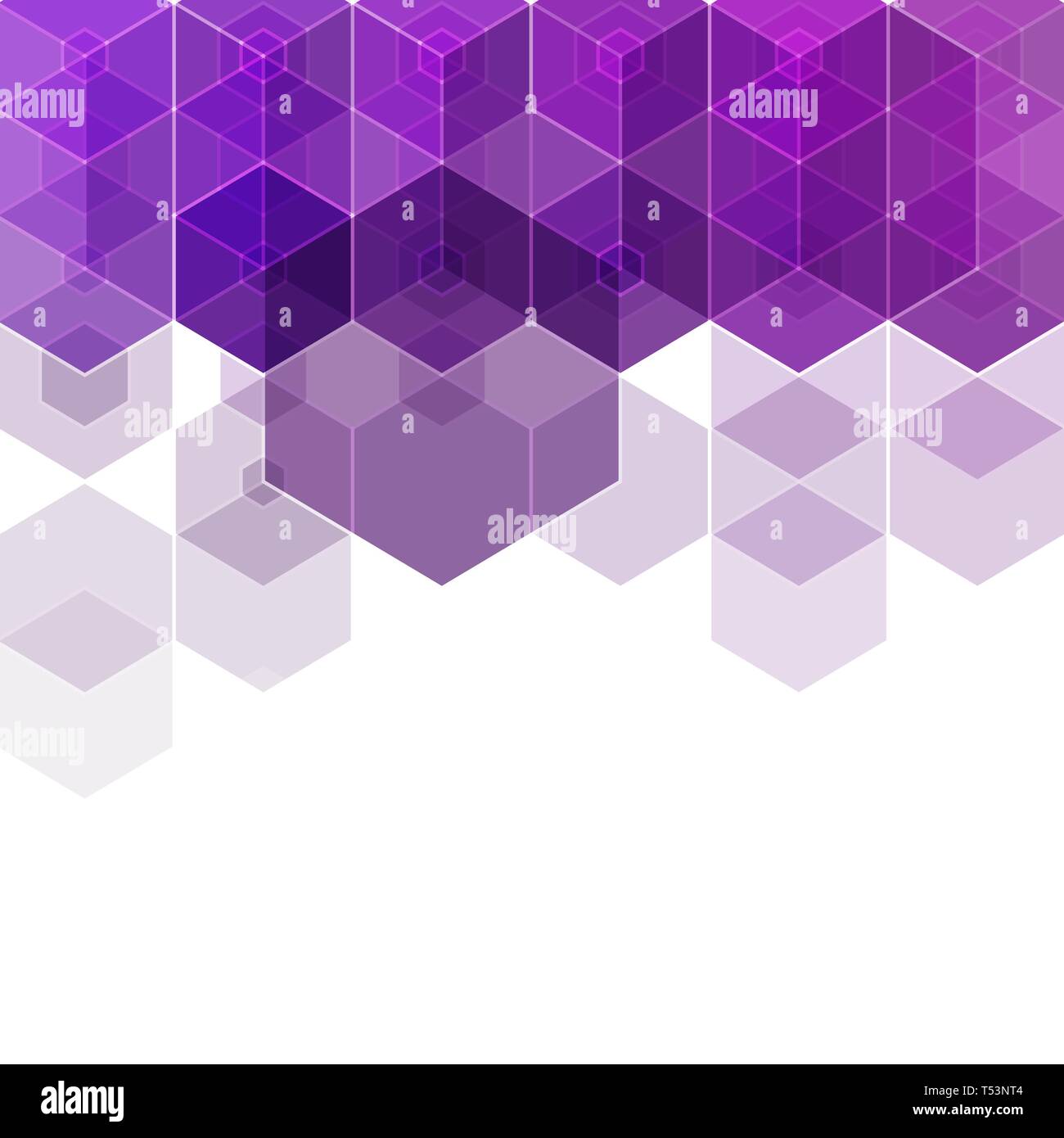 dark purple hexagon background. poly style. eps 10 Stock Photo - Alamy