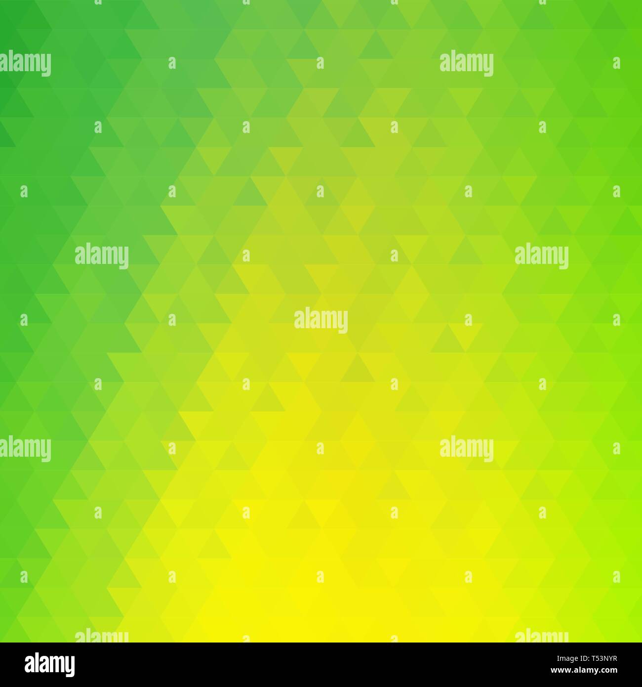 yellow green triangular background. polygonal style. layout for advertising Stock Photo - Alamy