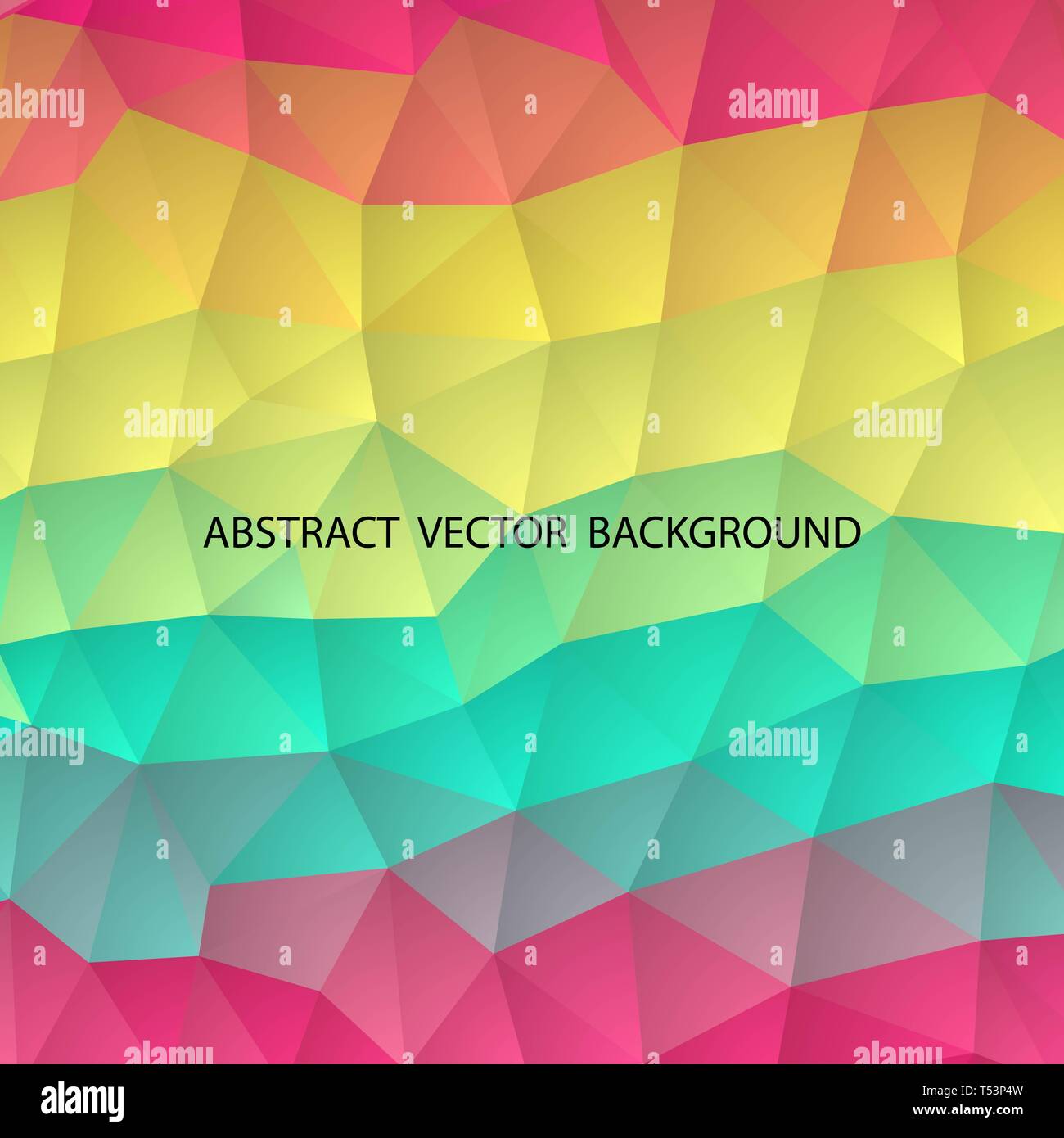 colored hexagons. layout for the presentation. mosaic style. eps 10 ...