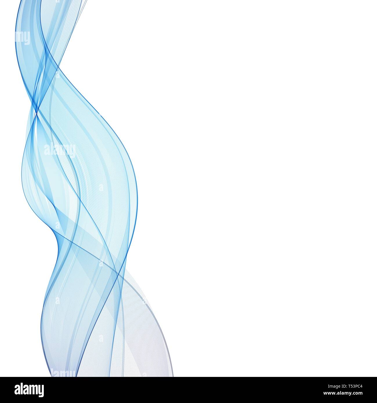 blue wave. vector illustration. abstract vector background. eps 10 ...
