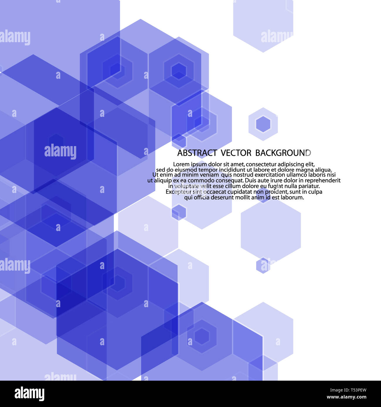 Vector Abstract science Background. Hexagon geometric design. EPS 10 ...