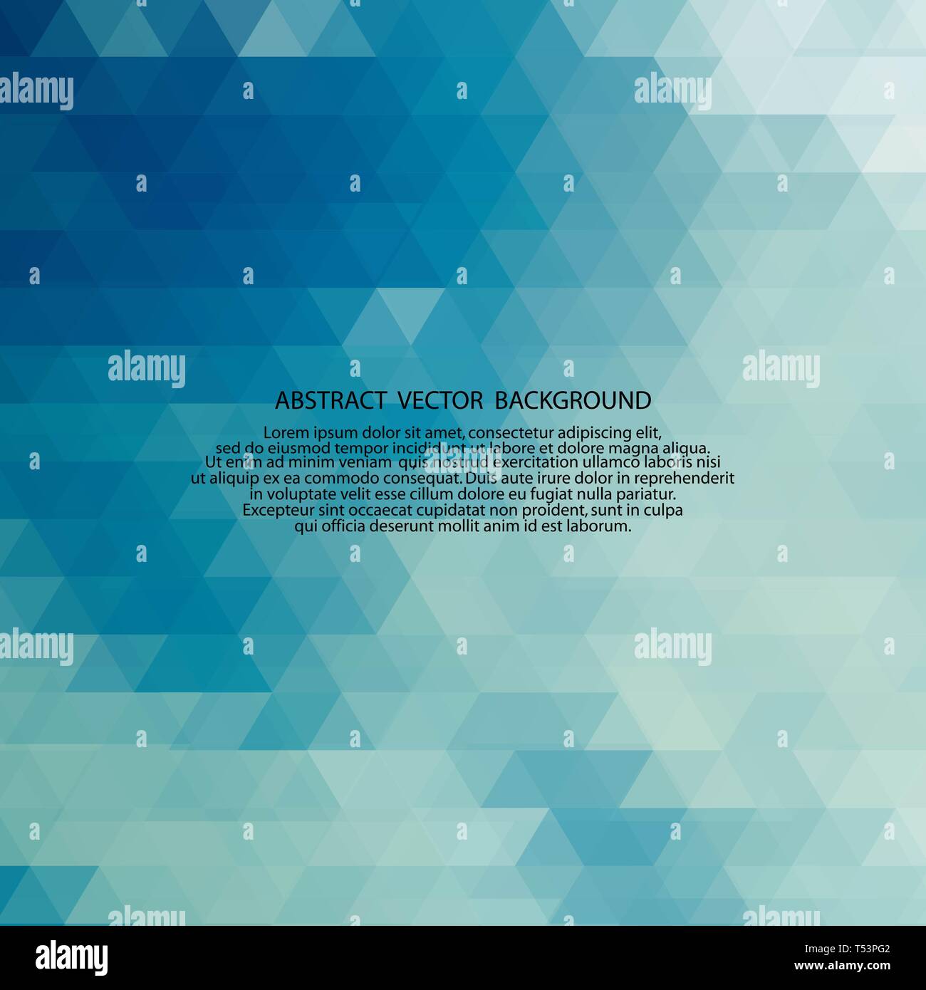 Blue triangles illustration hi-res stock photography and images - Alamy