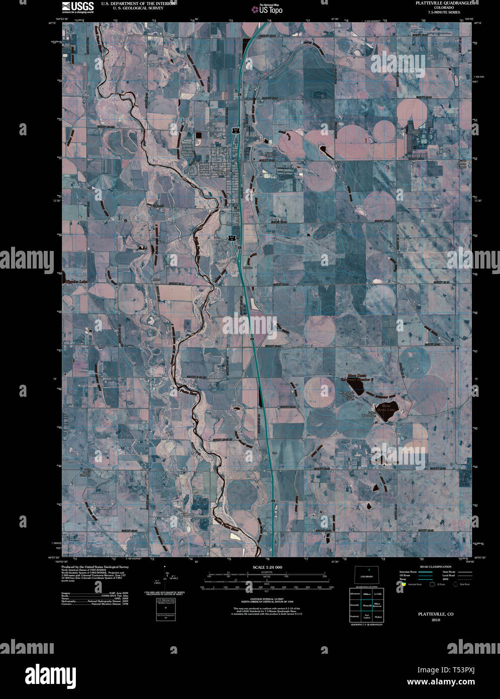 Map of platteville hi-res stock photography and images - Alamy
