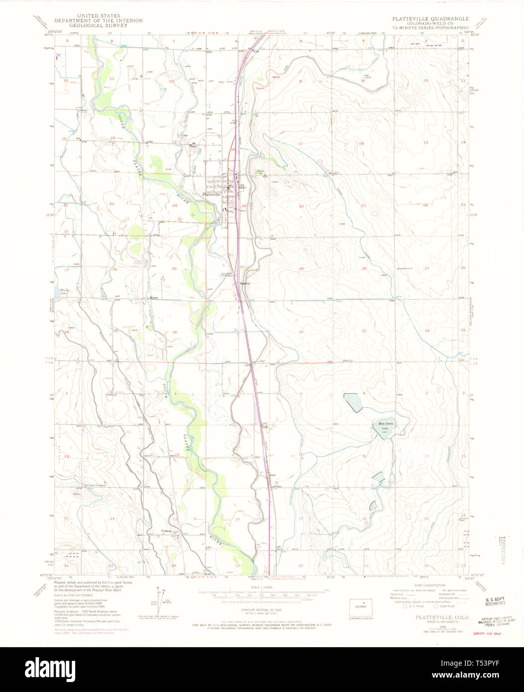 Platteville map hi-res stock photography and images - Alamy
