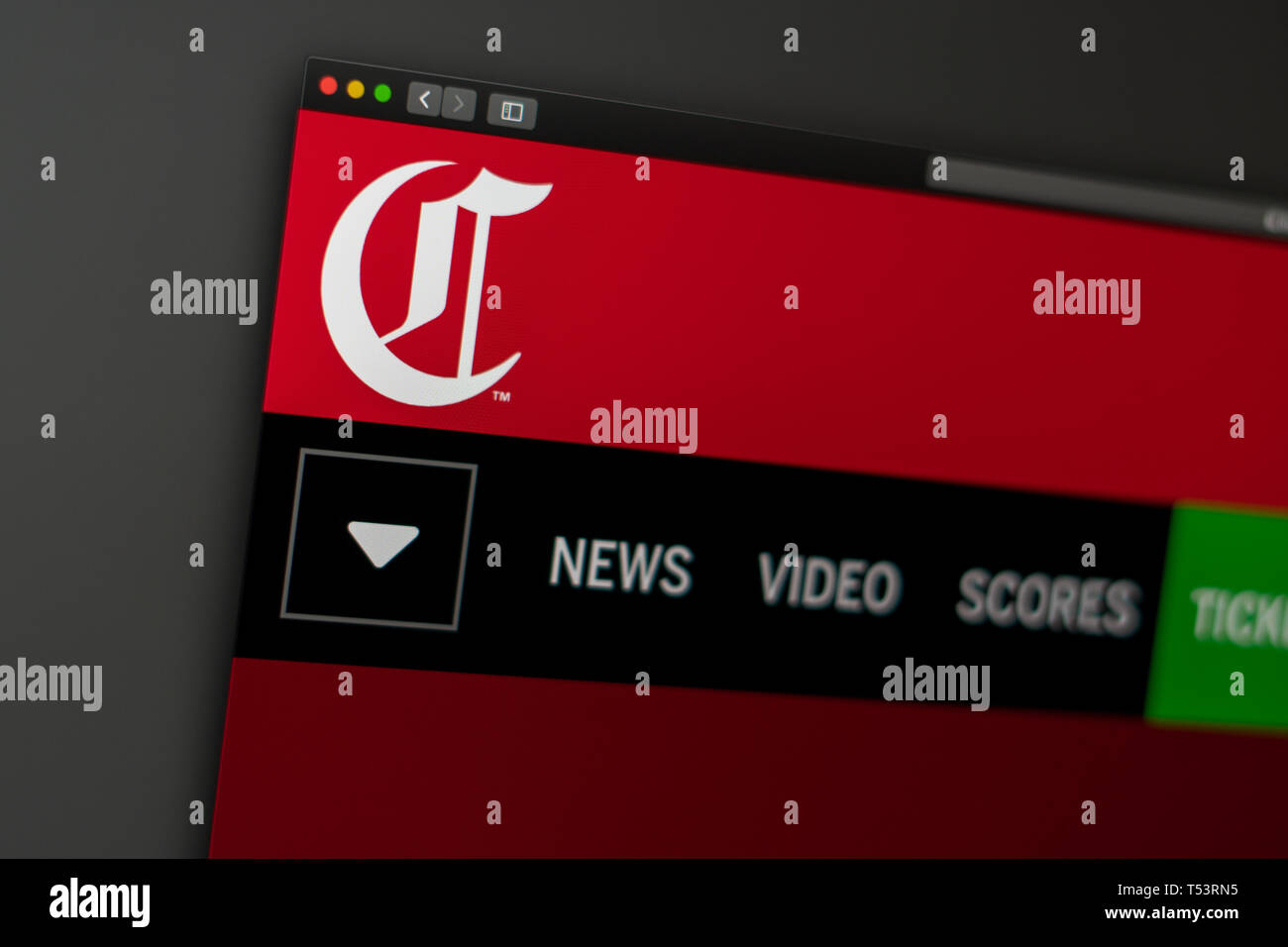 Cincinnati reds logo hi-res stock photography and images - Alamy