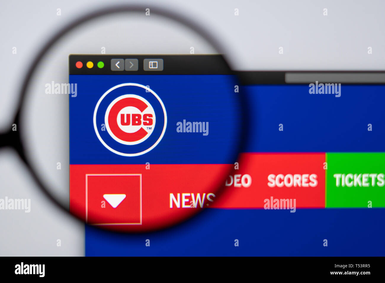 Chicago Cubs Logo High Resolution Stock Photography and Images - Alamy