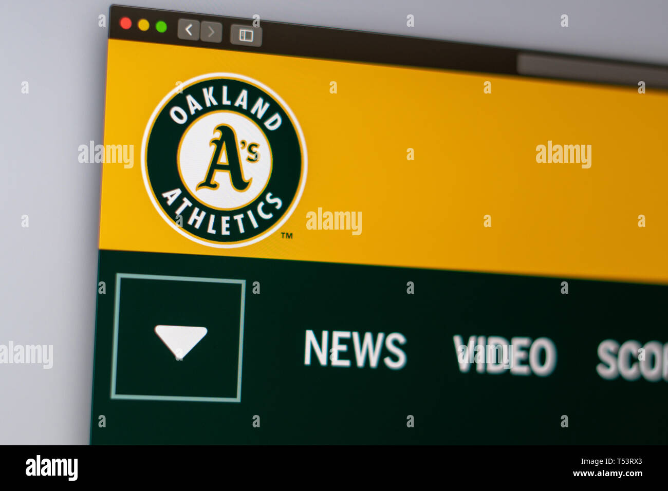 Athletics Baseball Logo