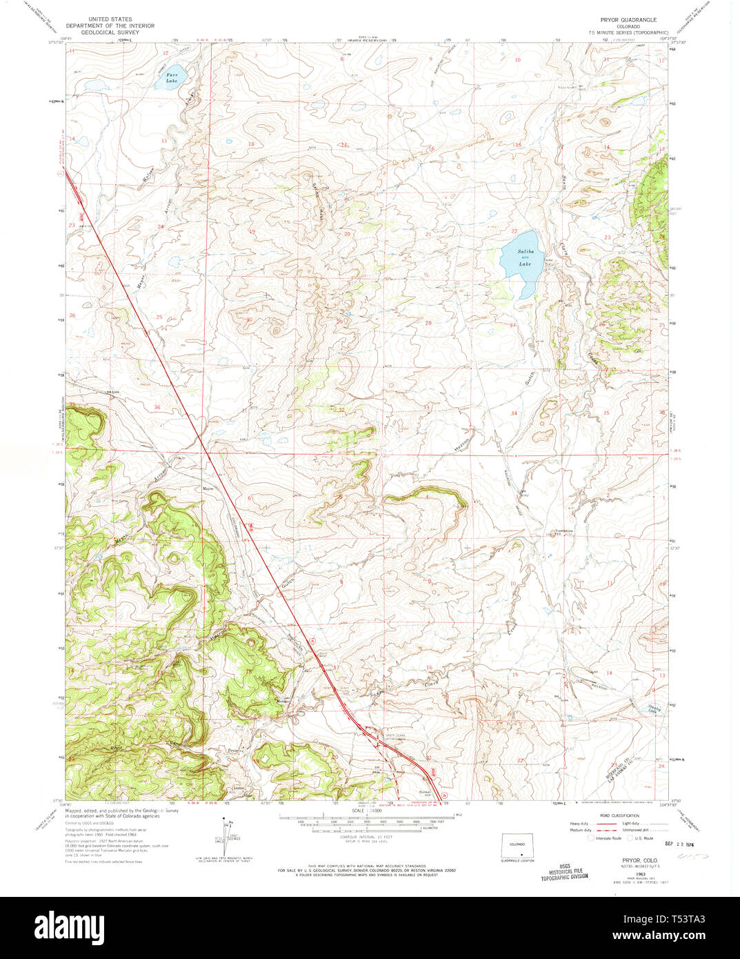 Map of pryor hi-res stock photography and images - Alamy