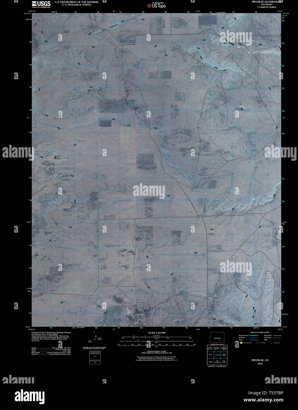 Map of pryor hi-res stock photography and images - Alamy