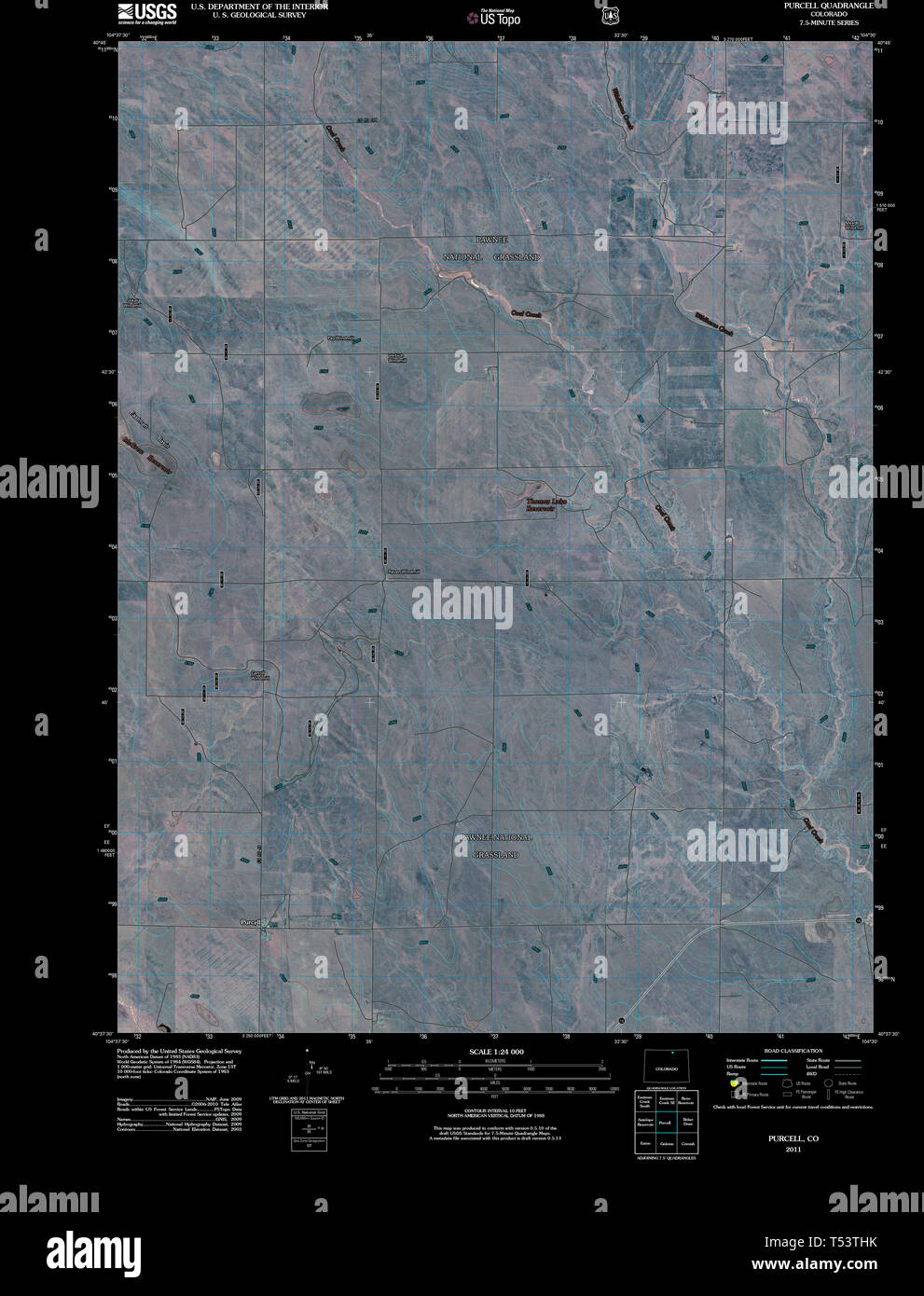 Map of purcell hi-res stock photography and images - Alamy