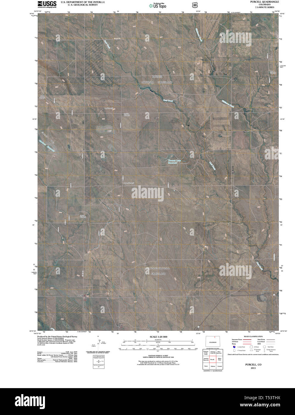 Map of purcell hi-res stock photography and images - Alamy