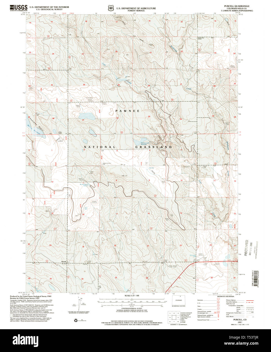 Map of purcell hi-res stock photography and images - Alamy