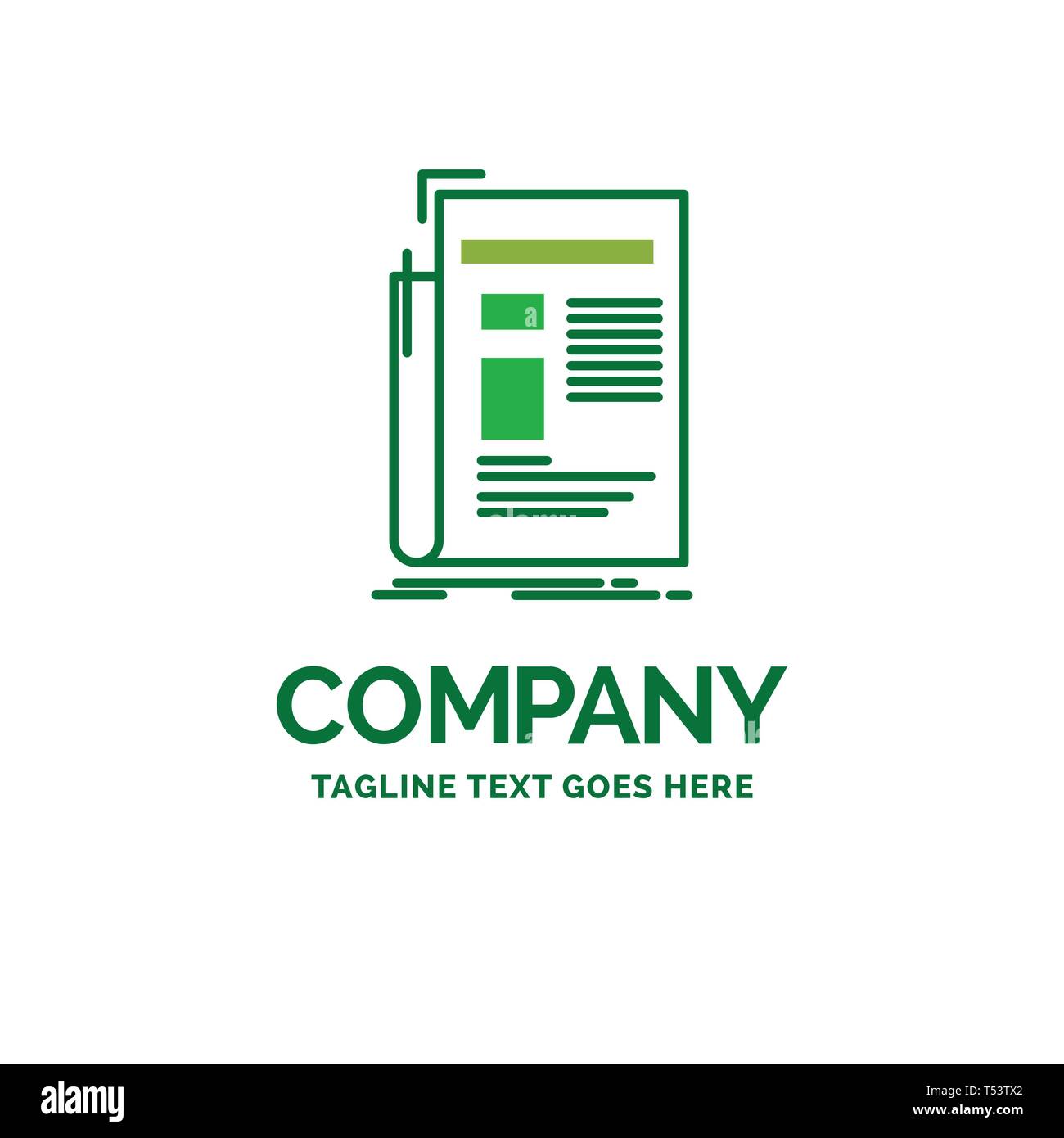 Newspaper name Stock Vector Images - Alamy