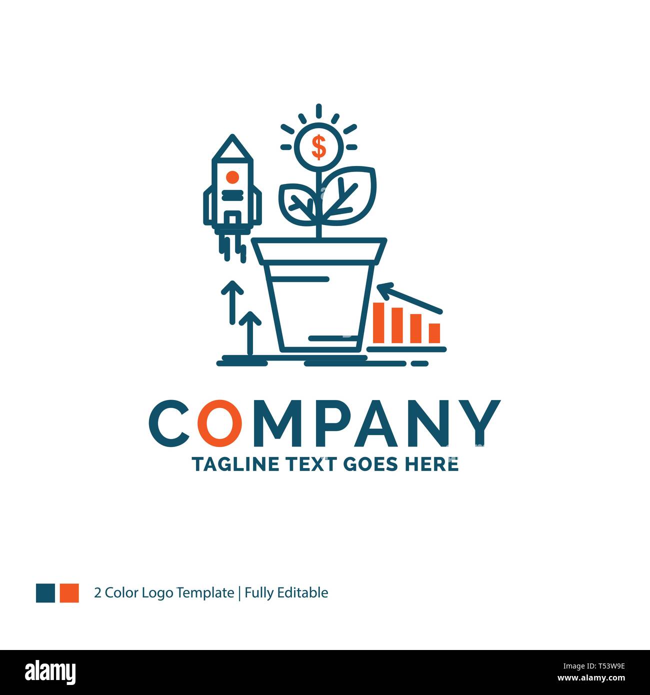 Profit logo hi-res stock photography and images - Alamy