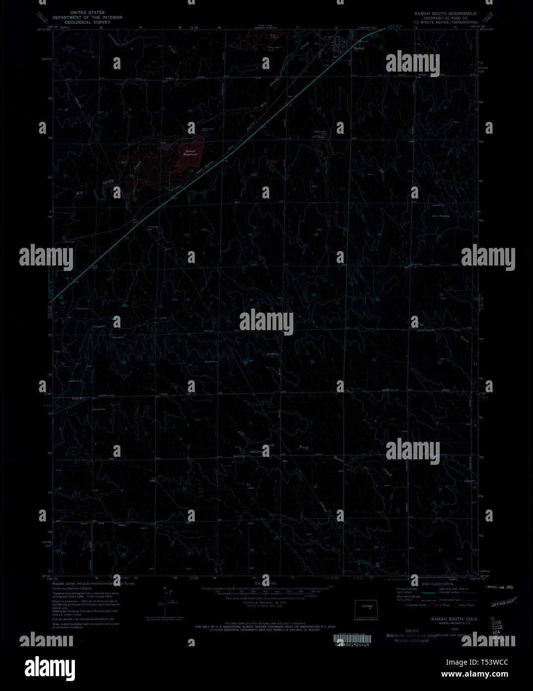 Map of ramah hi-res stock photography and images - Alamy
