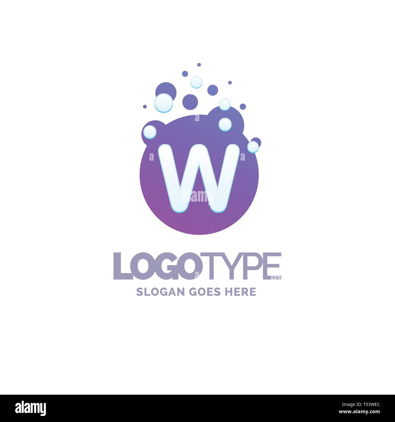Purple letterhead flyer background hi-res stock photography and images ...