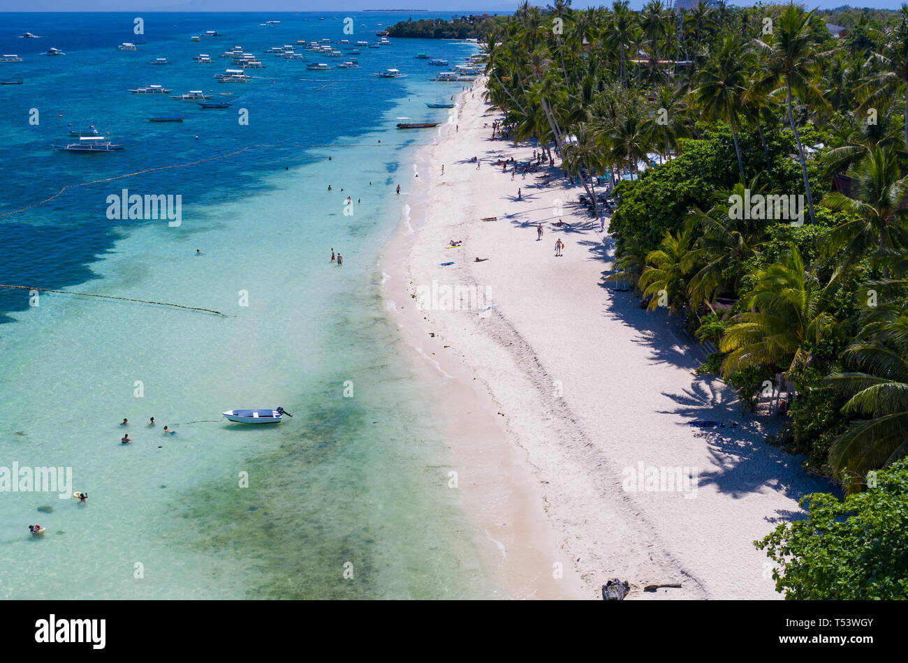 Alona Beach Panglao Bohol Philippines High Resolution Stock Photography ...