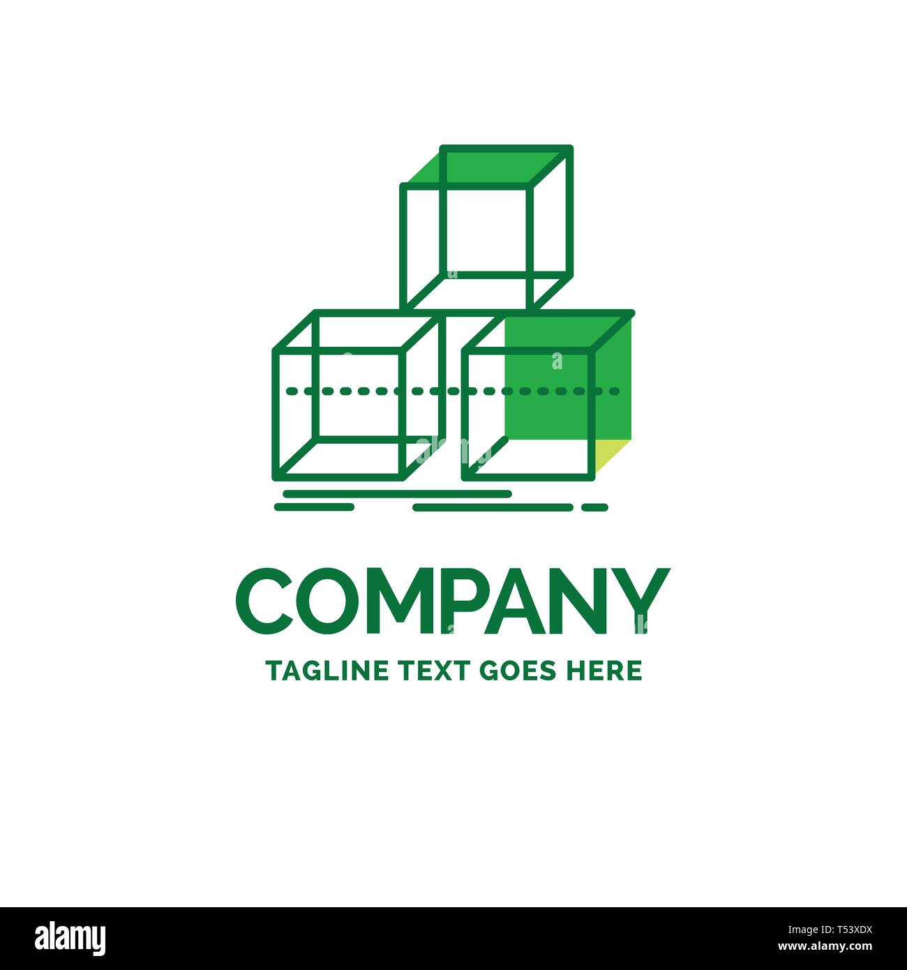 Green building bricks Stock Vector Images - Alamy