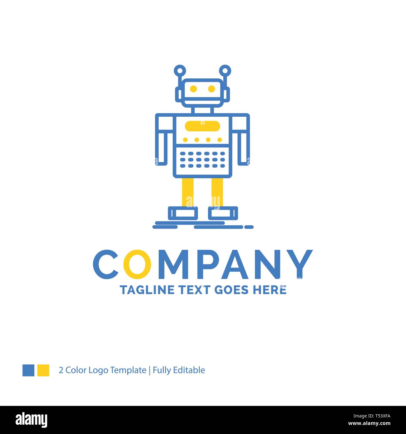 Blue bot Stock Vector Images - Alamy