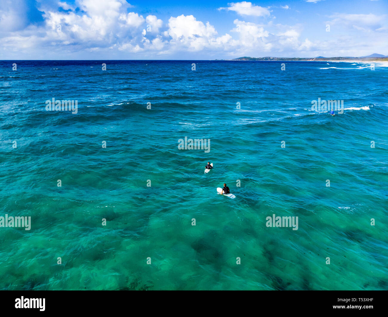 Drone aerial texture tranquil island hi-res stock photography and ...