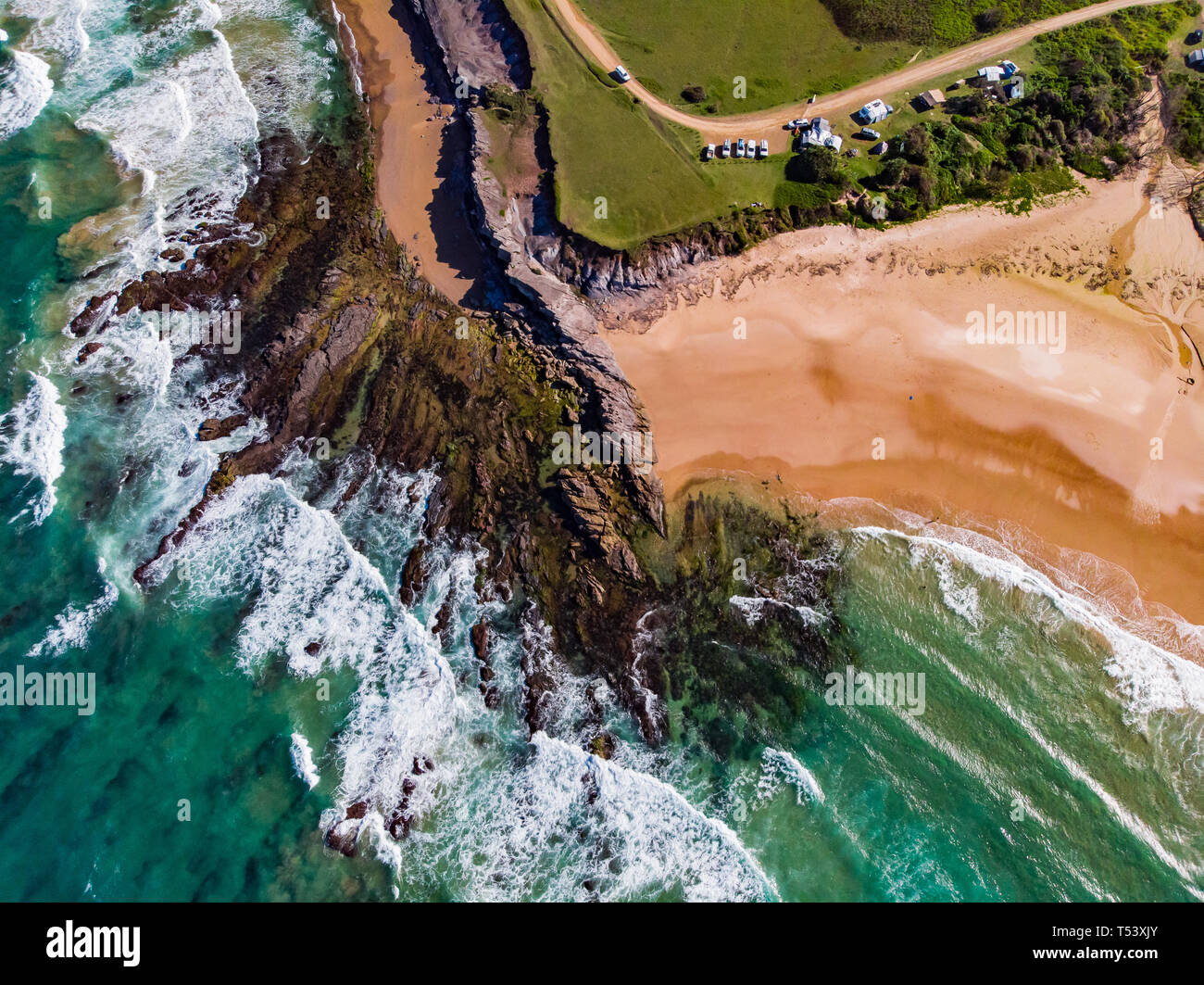 ocean shot from drone Stock Photo - Alamy
