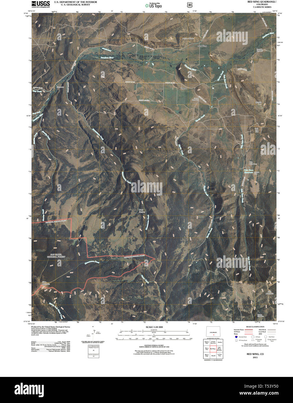 Red wing map hi-res stock photography and images - Alamy
