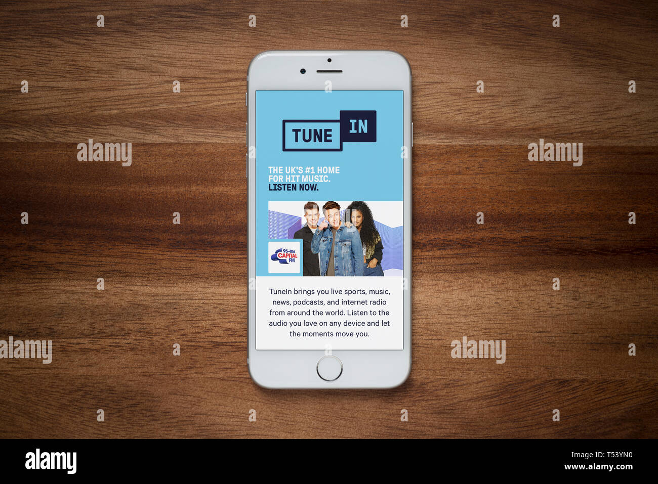 Tunein logo hi-res stock photography and images - Alamy