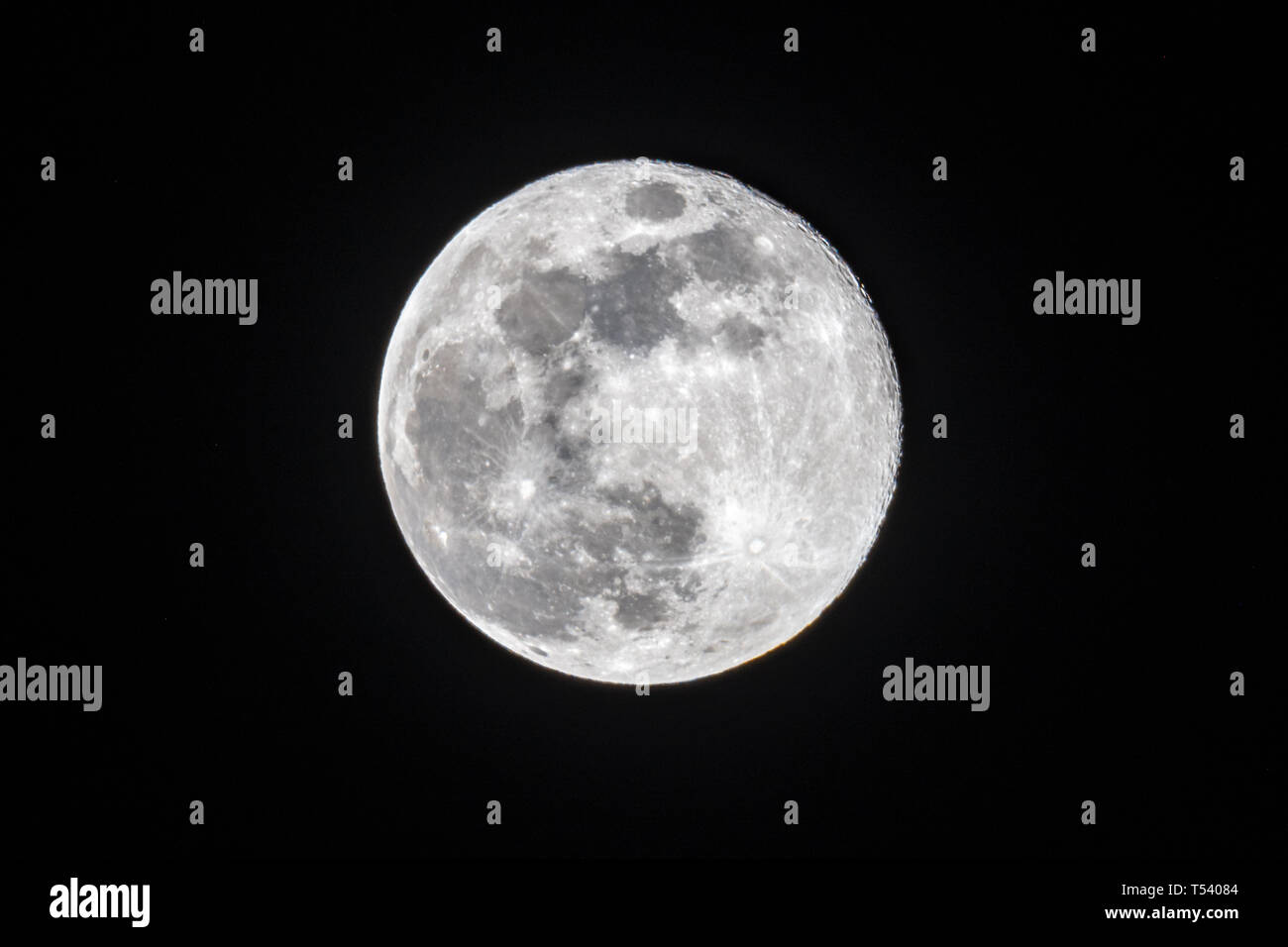 Pink Moon High Resolution Stock Photography and Images - Alamy