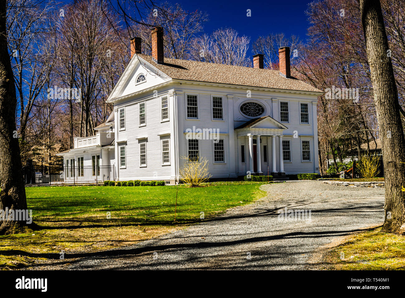 Dr. Ambrose Pratt House Chester, Connecticut, USA Stock Photo - Alamy