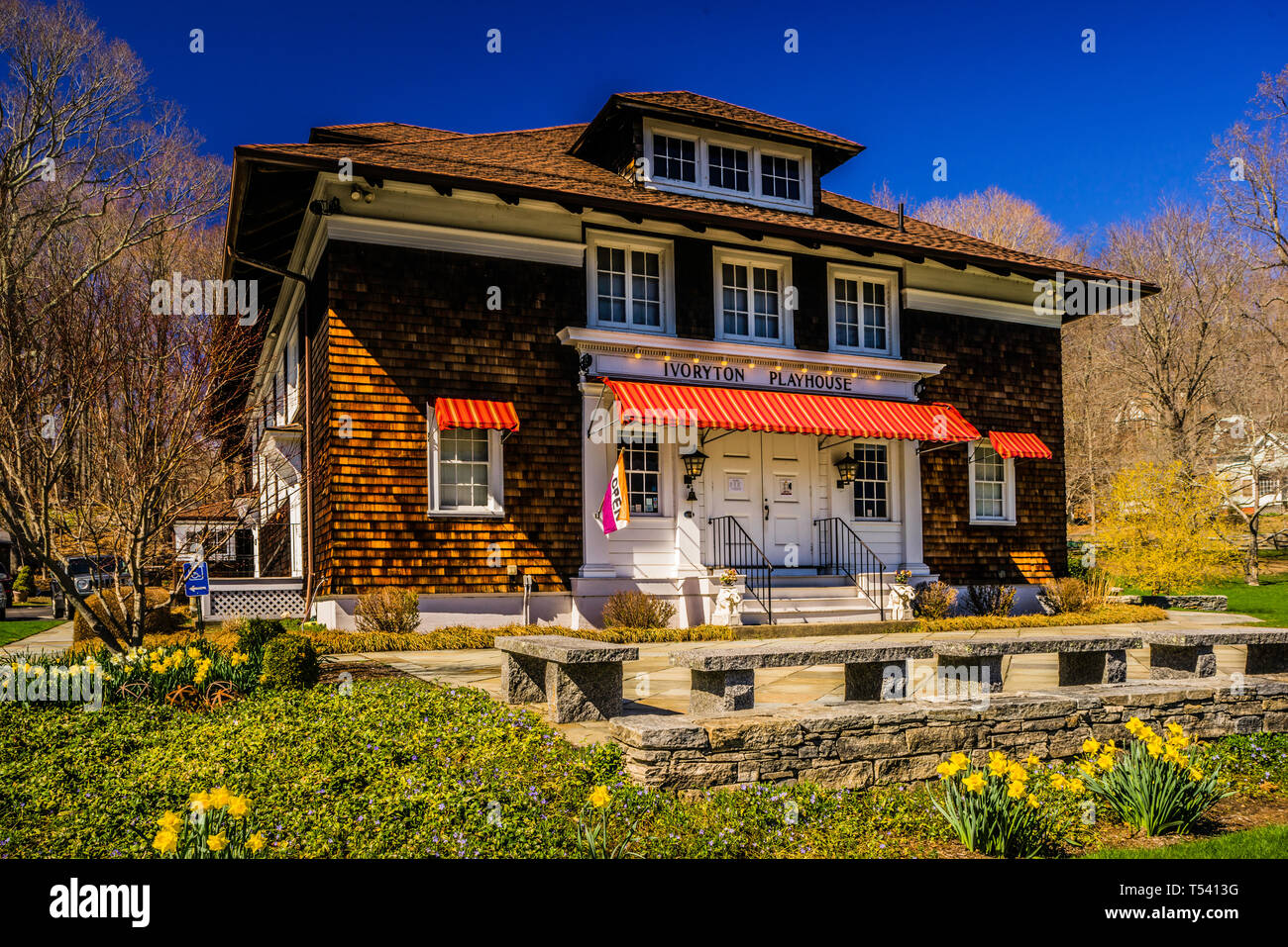 Ivoryton Playhouse Essex, Connecticut, USA Stock Photo - Alamy