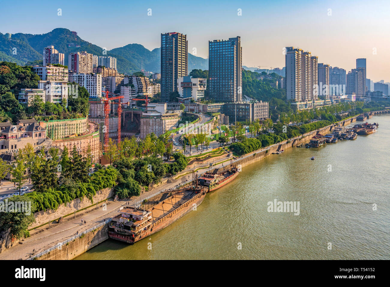 Scenery And Ancient City Buildings High Resolution Stock Photography ...