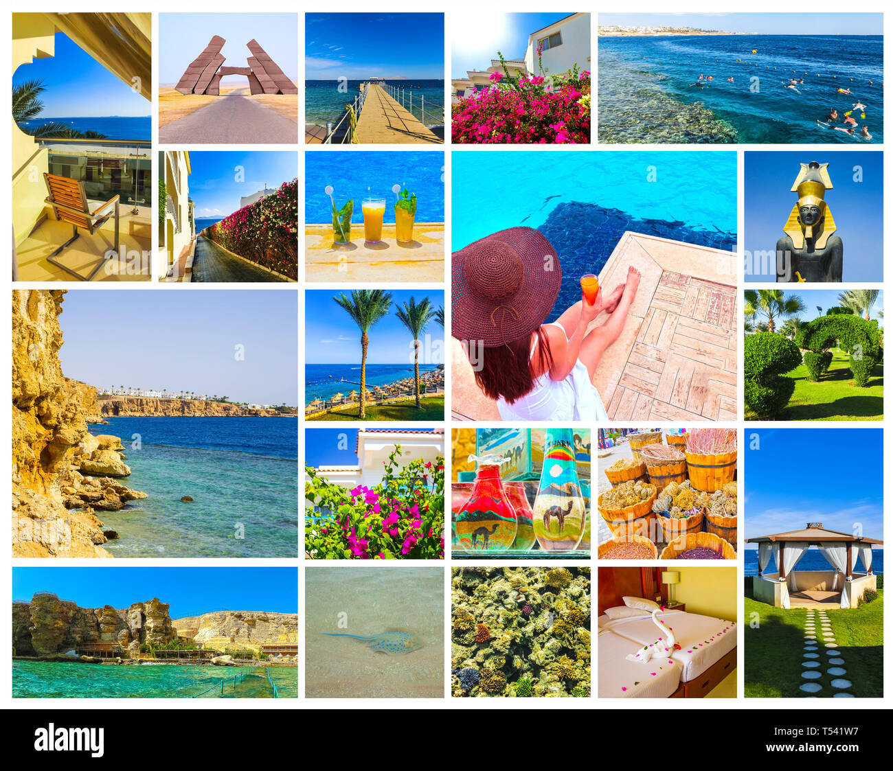 Egyptian collage hi-res stock photography and images - Alamy