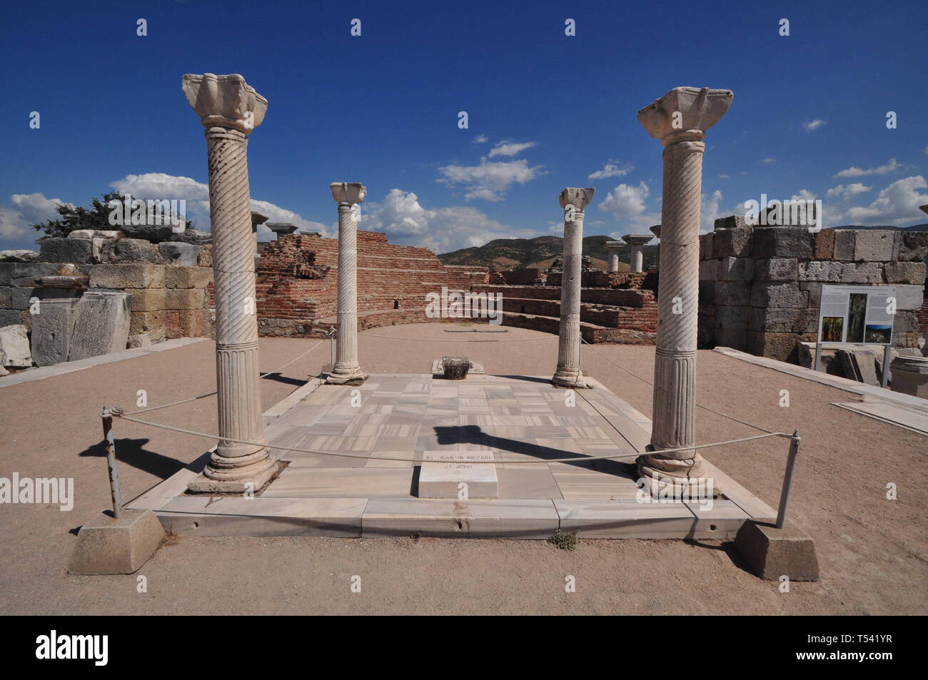 Temple Ruins at Ephesus, Turkey Stock Photo - Alamy