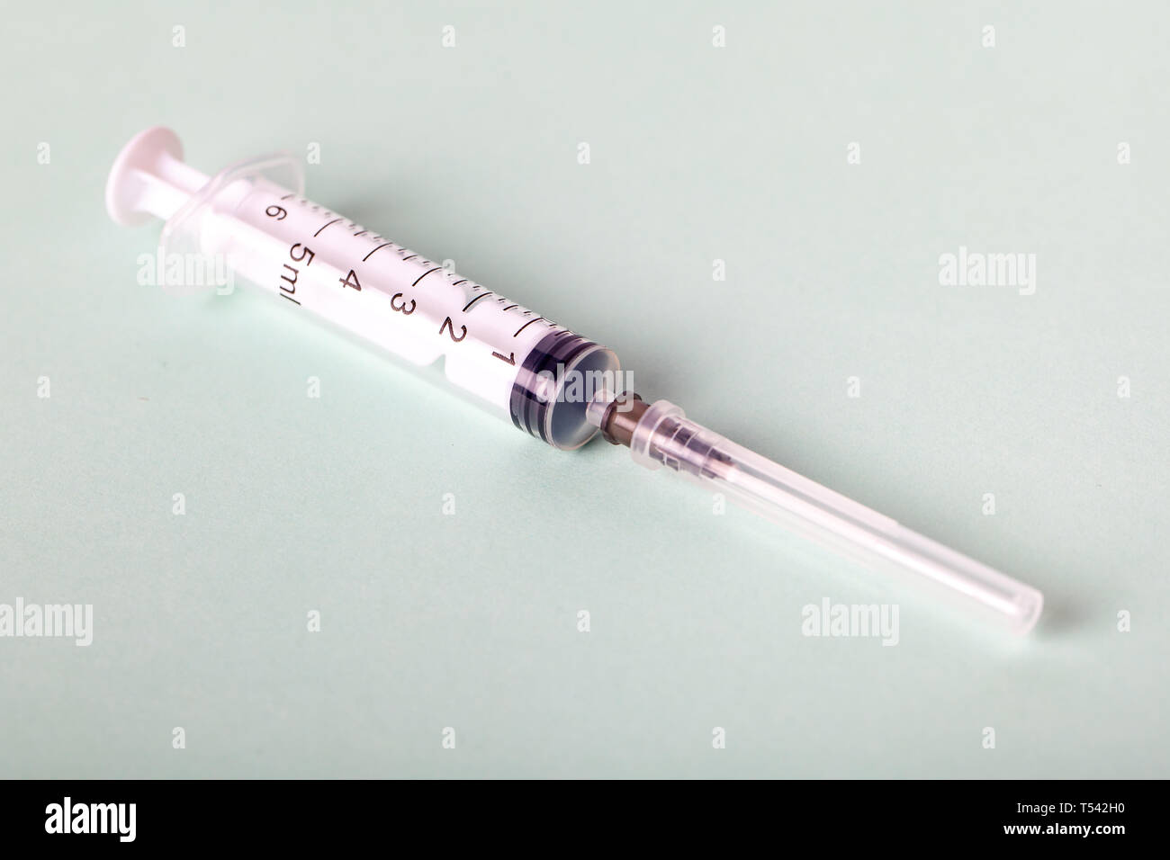 Syringe isolated on light background, medical tools, health Stock Photo ...