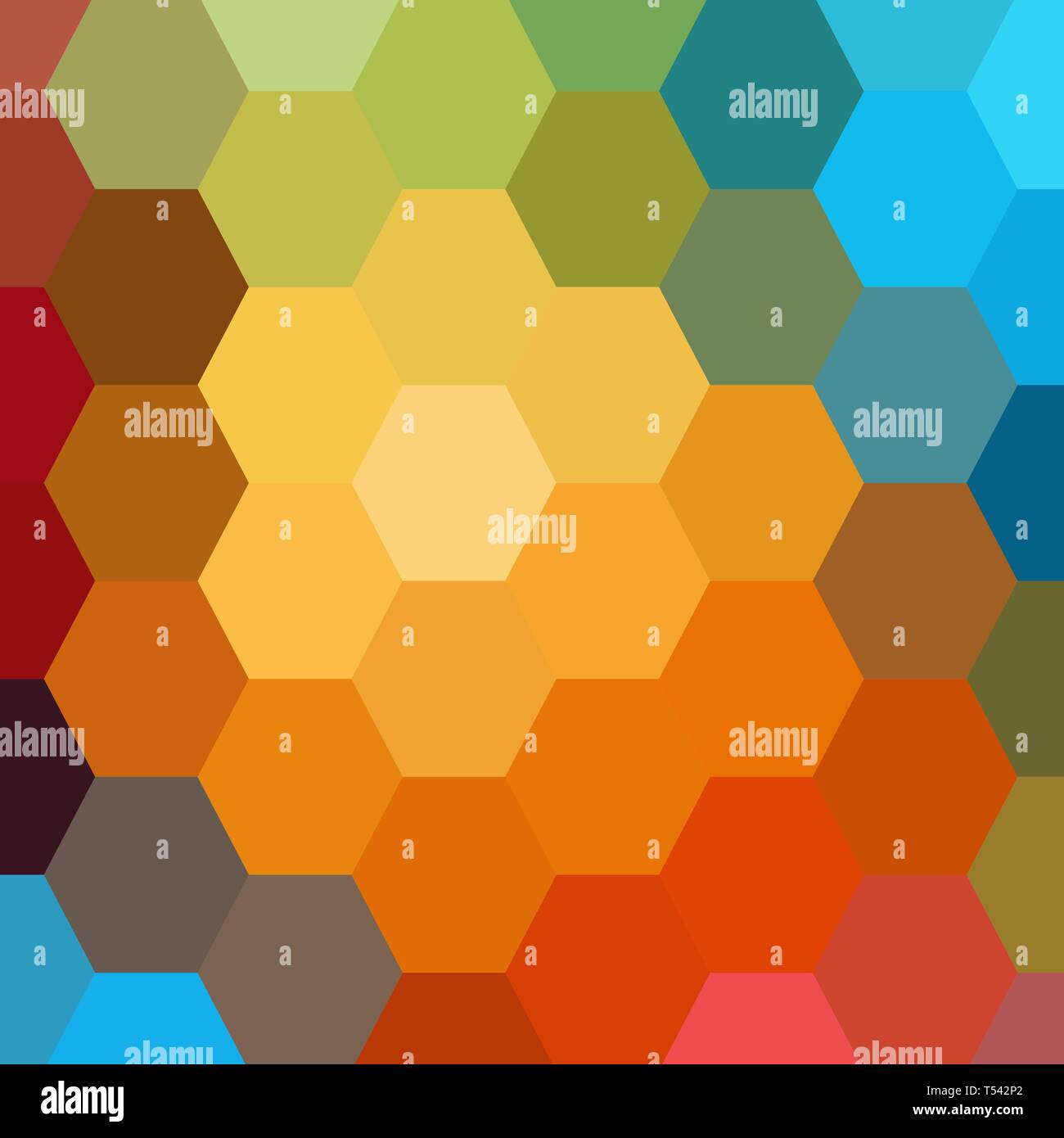 Abstract colorful background. vector hexagonal background. eps 10 Stock ...