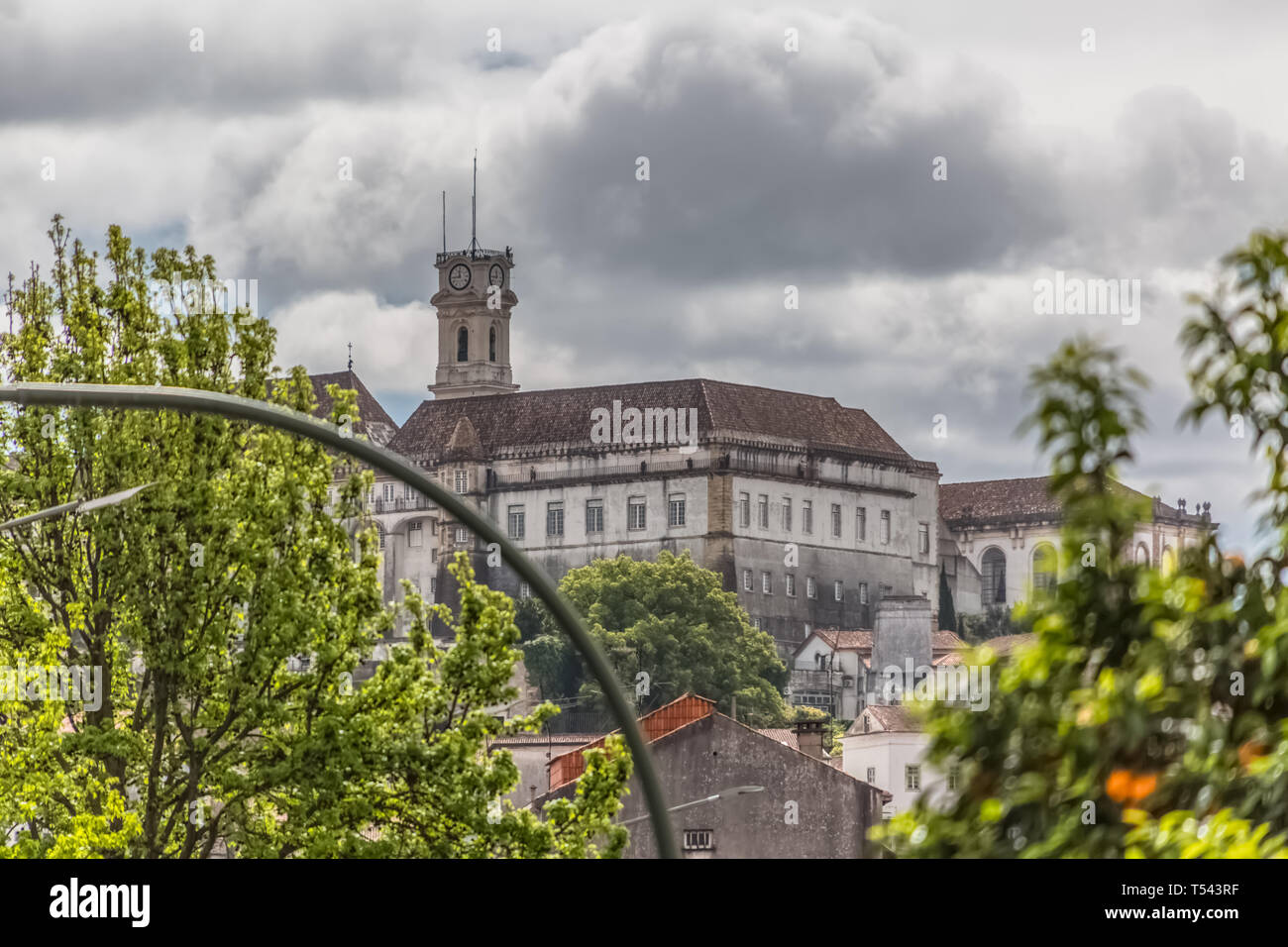 View of the classic buildings of the famous Public University of ...