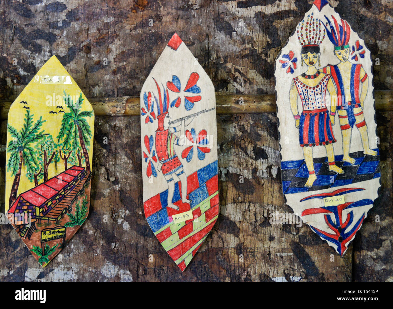 Sarawak Malaysia Iban Longhouse High Resolution Stock Photography and ...