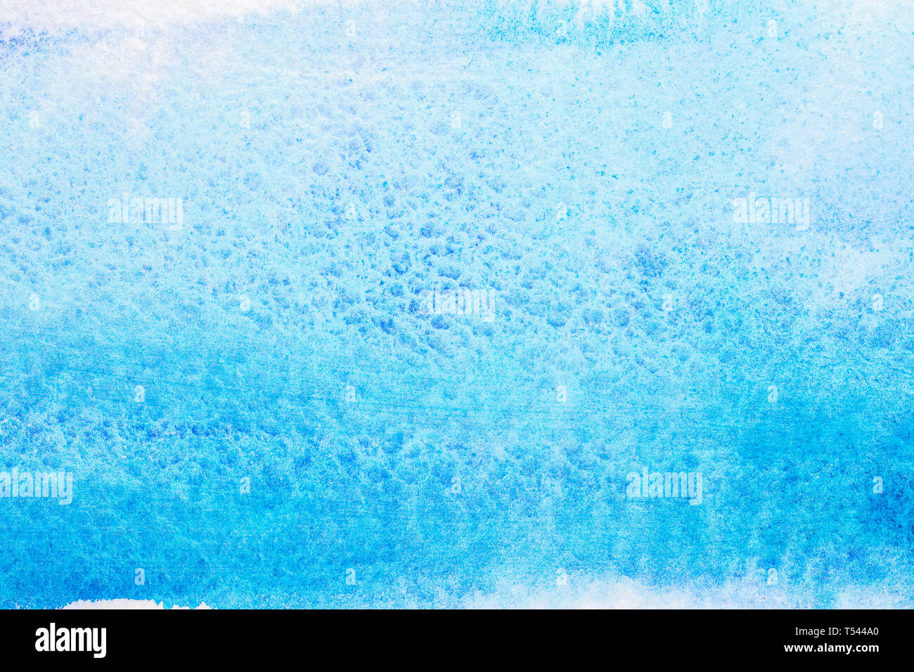 hand painted texture on paper. blue watercolor background. macro Stock ...
