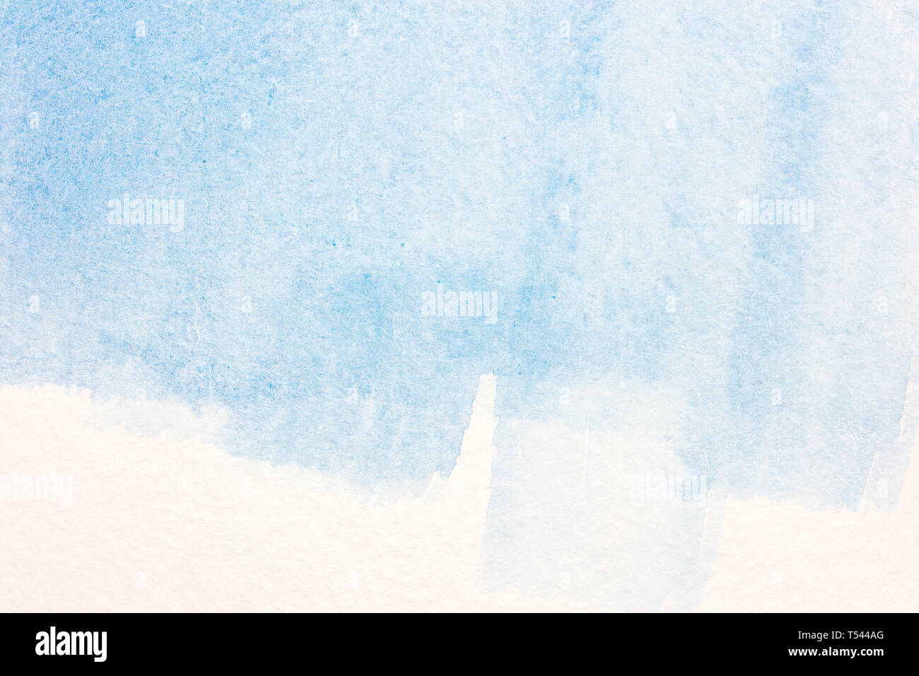 blue hand painted brush stroke background. watercolor texture macro ...