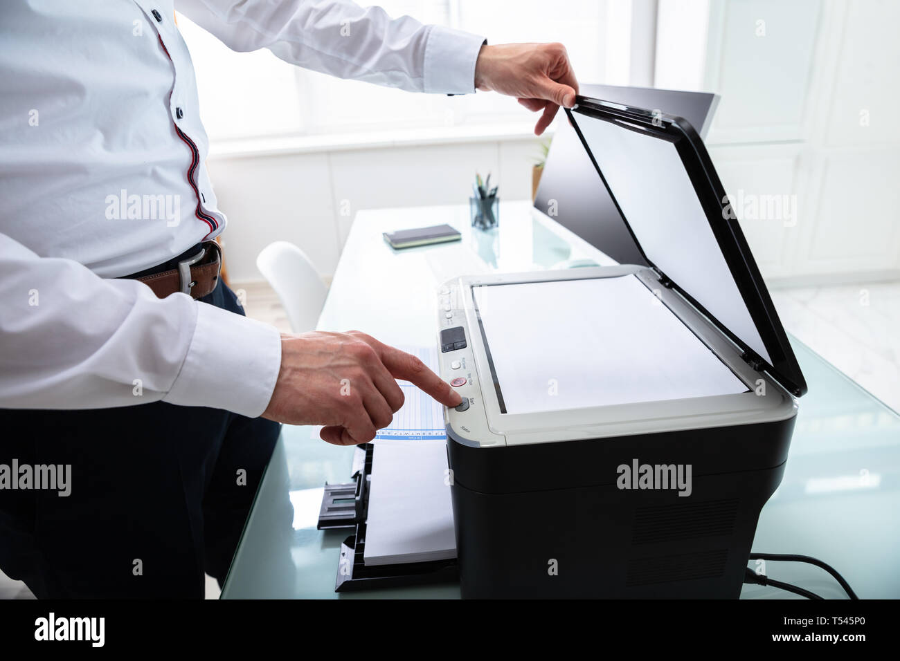 Office equipment printers hi-res stock photography and images - Alamy